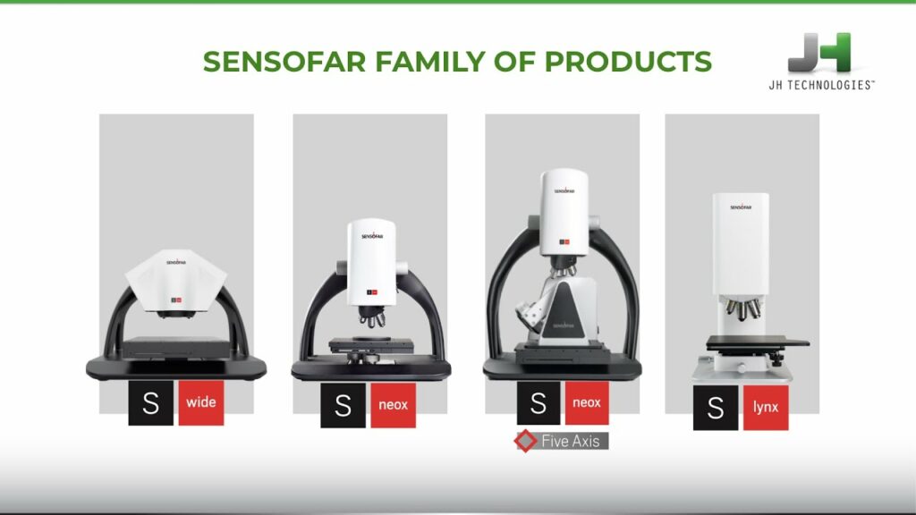 Metrology and 3D Surface Profiling - JH Technologies