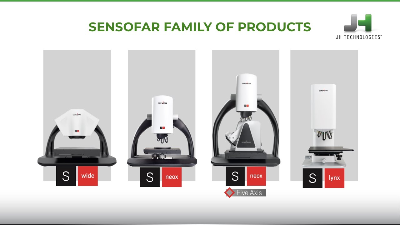 Metrology and 3D Surface Profiling - JH Technologies