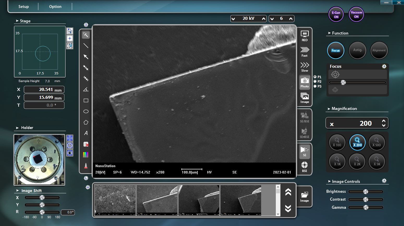 Coxem Tabletop Scanning Electron Microscopes - JH Technologies