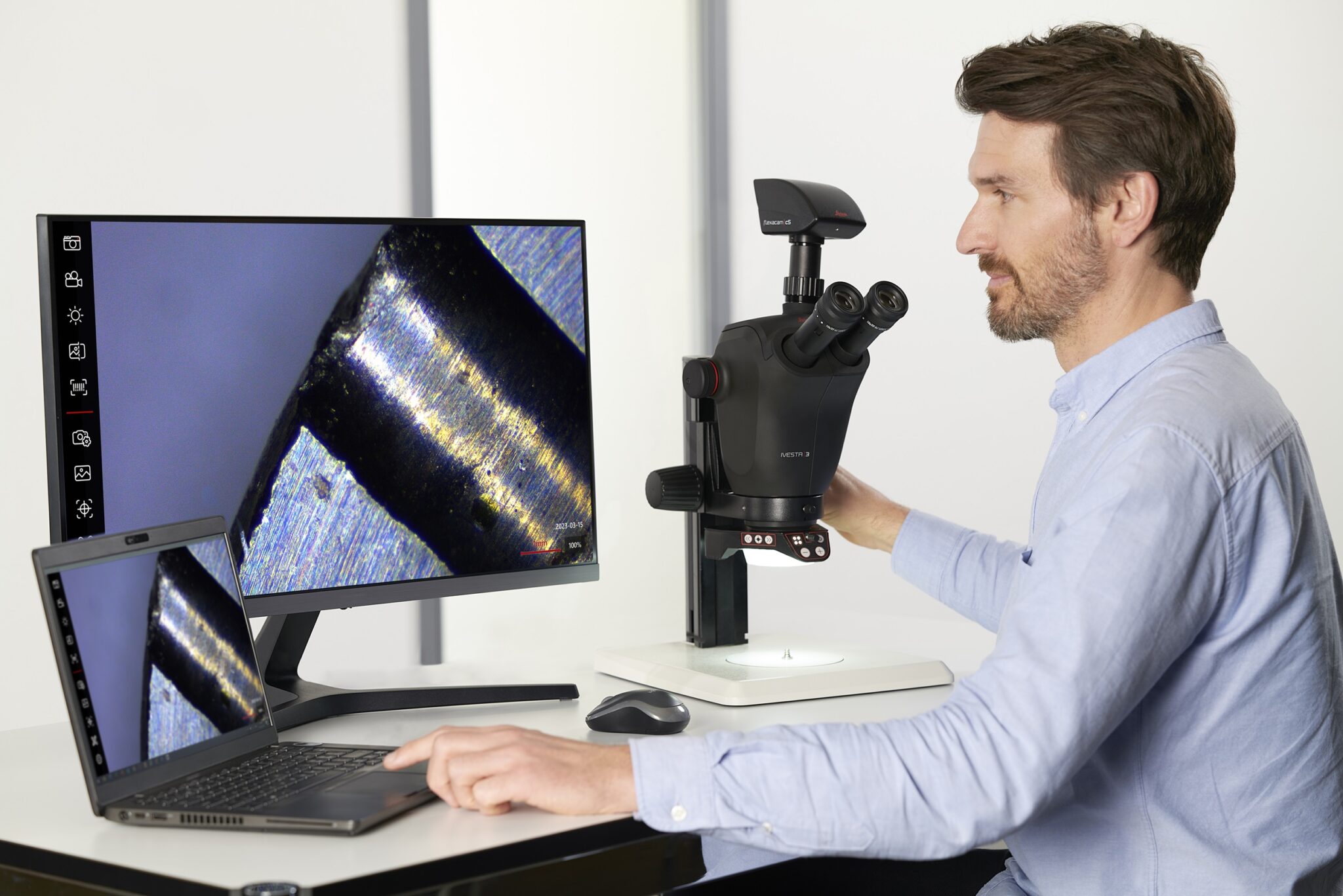 Leica Ivesta Inspection & Assembly Microscope - JH Technologies