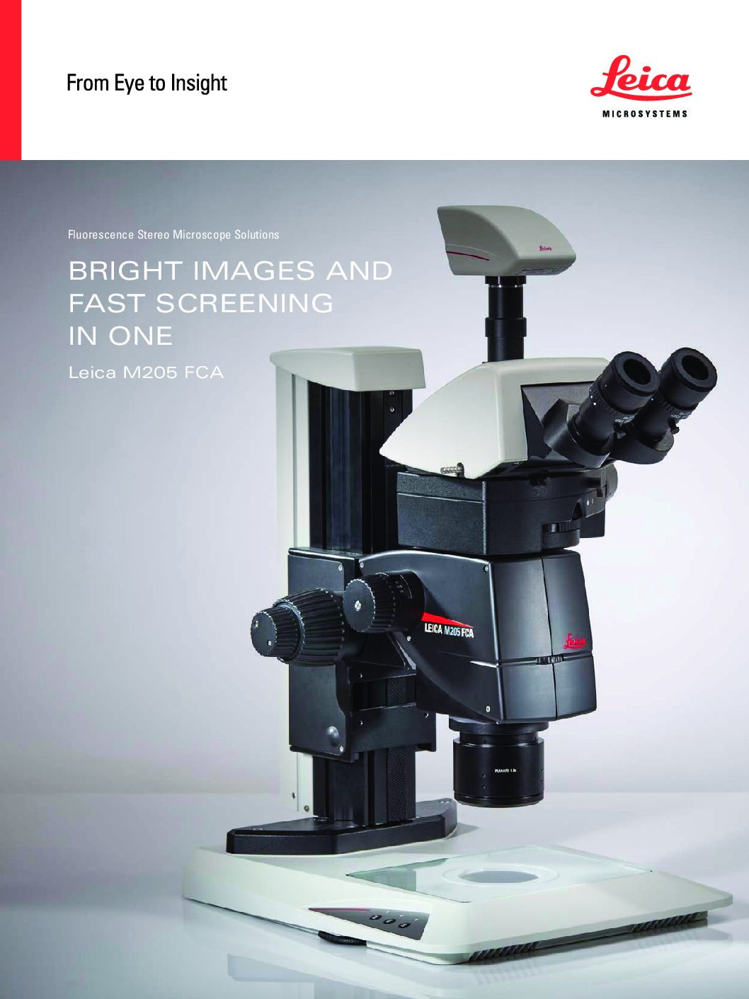 Leica M205 Research Grade Ergonomic Stereo Microscopes - JH Technologies